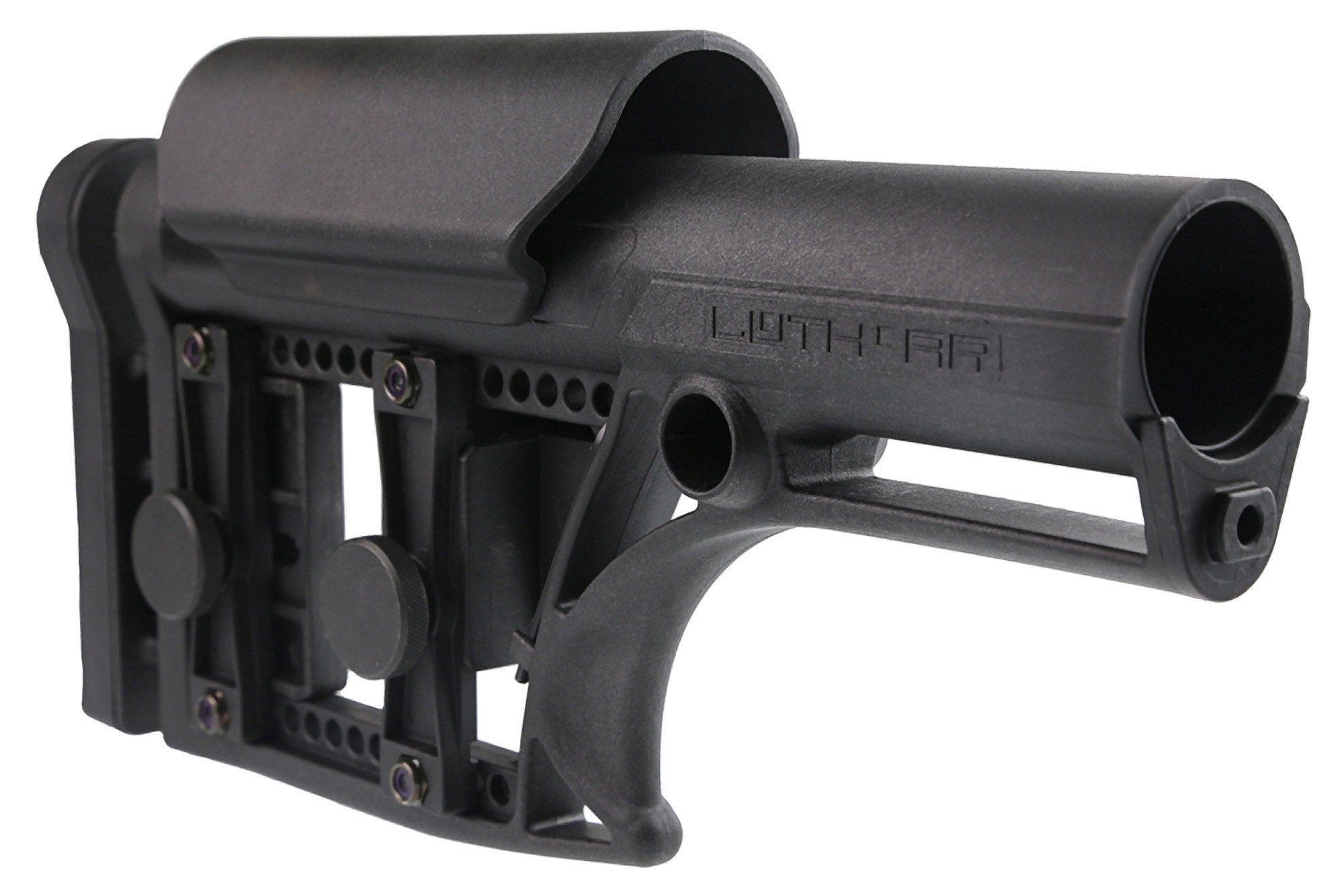 Luth AR MBA 1 Fixed Stock For AR 15 AR 10 Rifle Length A2 A1 Buffer Luth AR MBA 1 Fixed Stock For AR 15 AR 10 Rifle Length A2 A1 Buffer