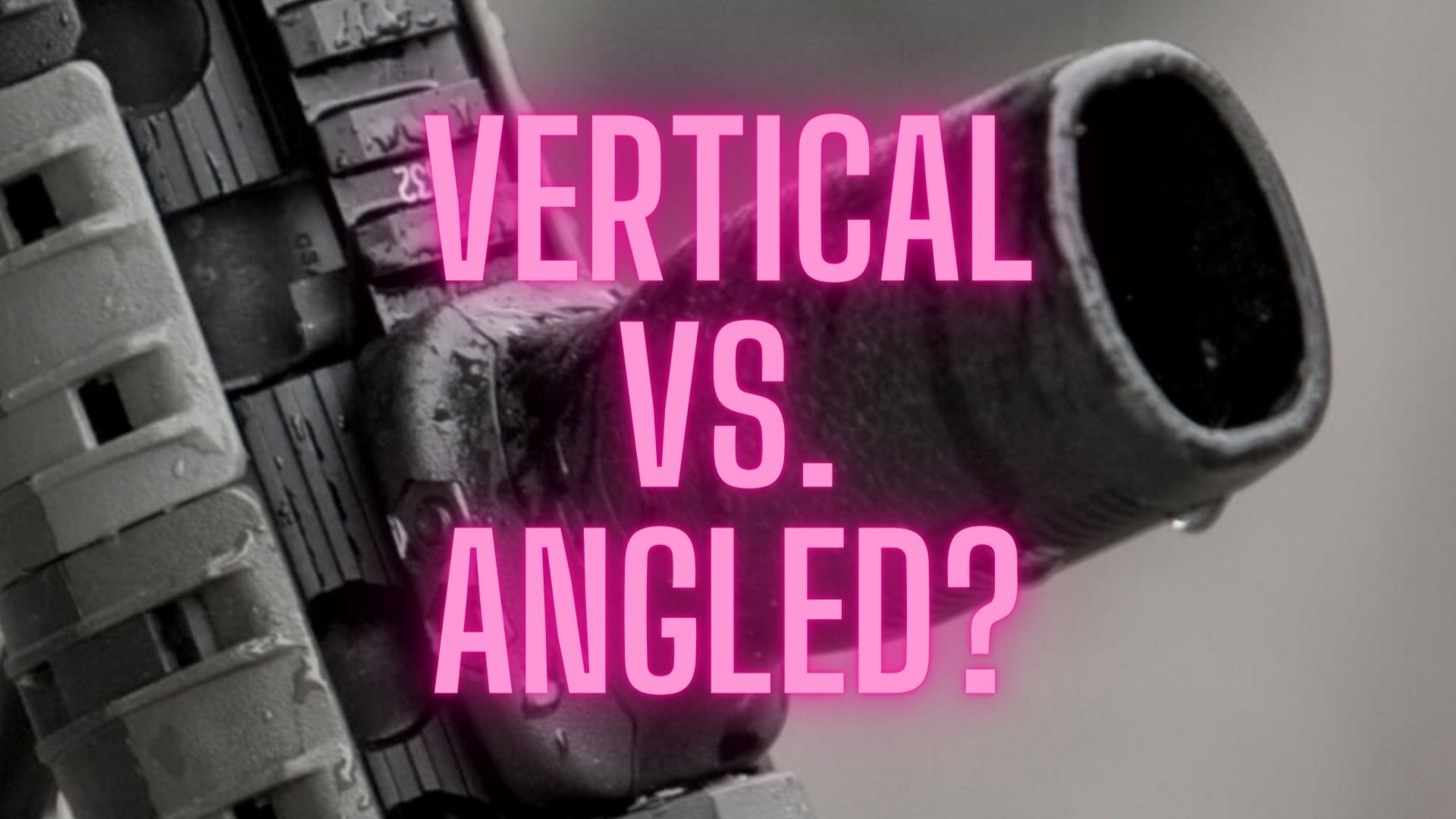 Angled Foregrip vs. Vertical Foregrips for the AR-15 - Dirty Bird ...