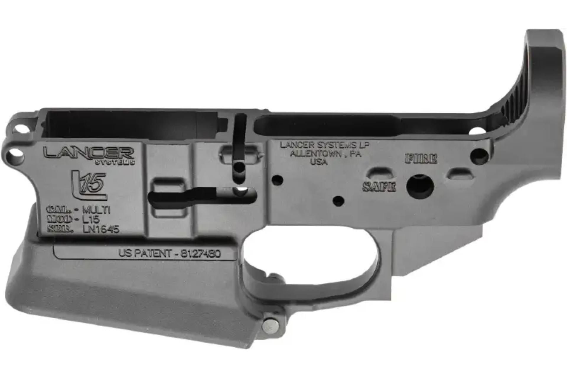 Lancer Systems L15 Stripped Lower Receiver w/ Tactical Magwell - Dirty Bird Industries