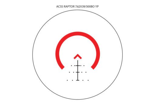 Primary Arms SLx 3X MicroPrism with Red Illuminated ACSS Raptor 7.62 ...