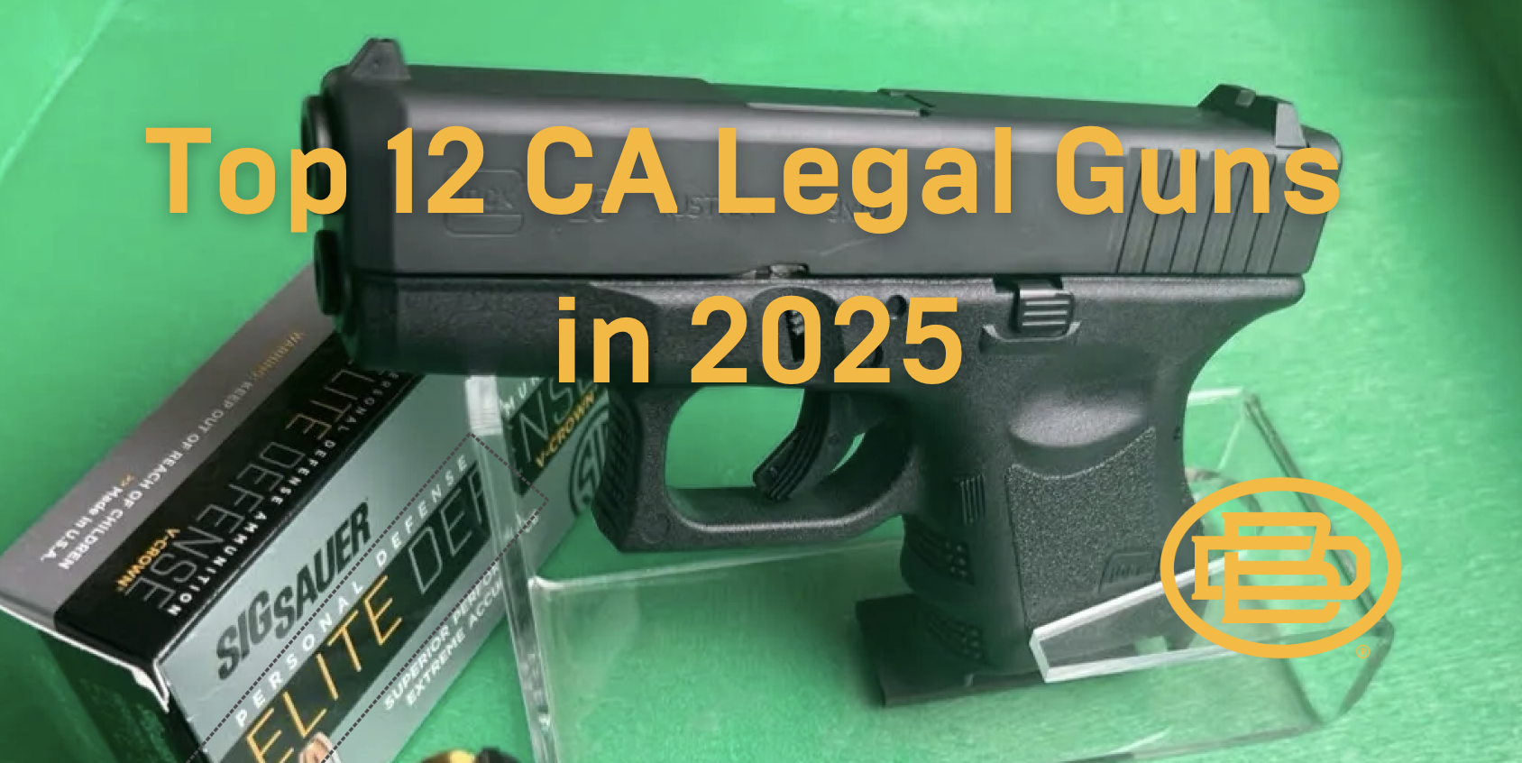 Top 12 CA Legal Guns in 2025 - Dirty Bird Industries