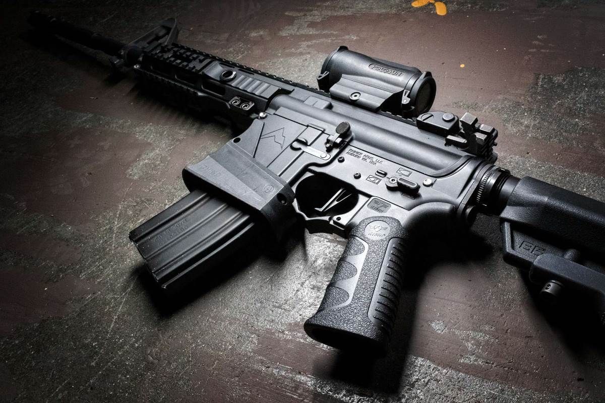 Xtech Tactical Adjustable Angle AR15/M4 Grip 17, 25, 33 degrees with Upgraded Texture - Dirty ...