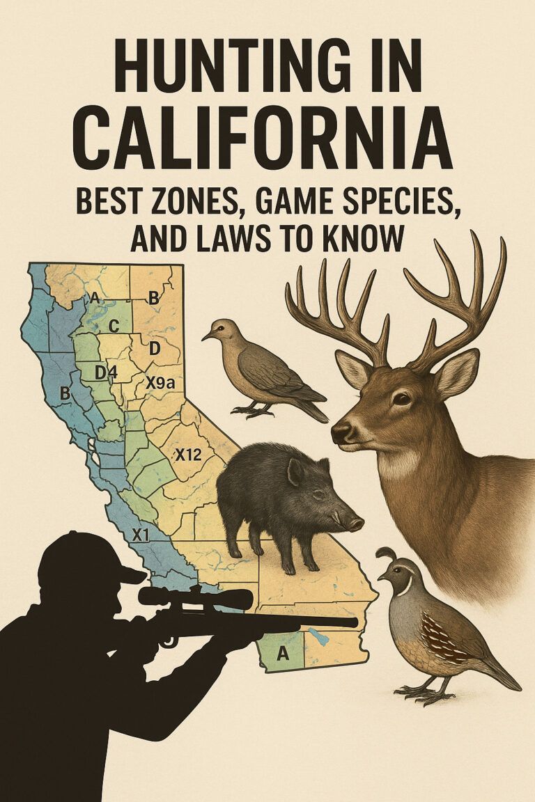 Hunting in California: Best Zones, Game Species, and Laws