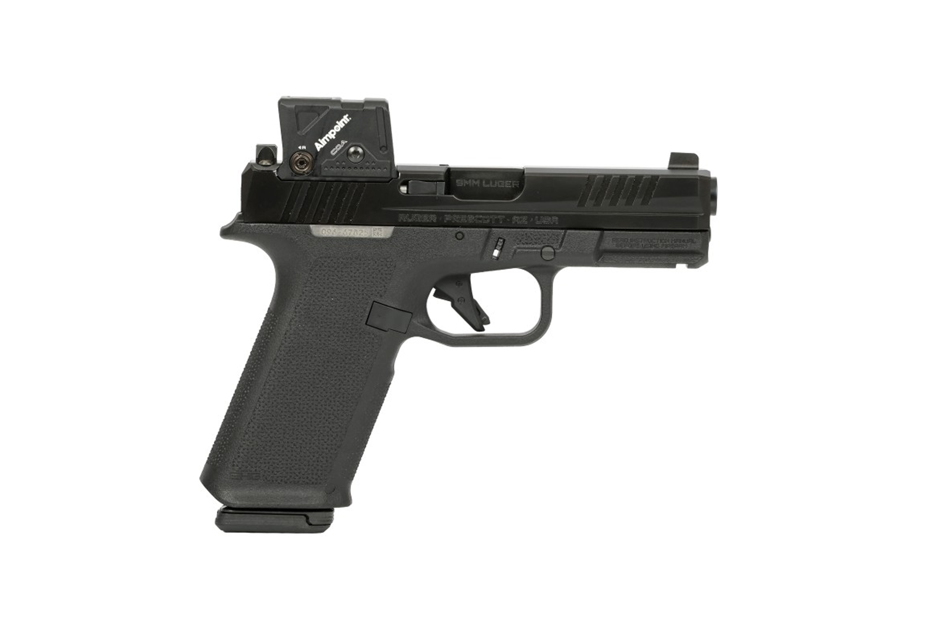 Ruger RXM 9mm 4" 17rd Semi-Automatic Pistol w/ Aimpoint COA Red Dot ...